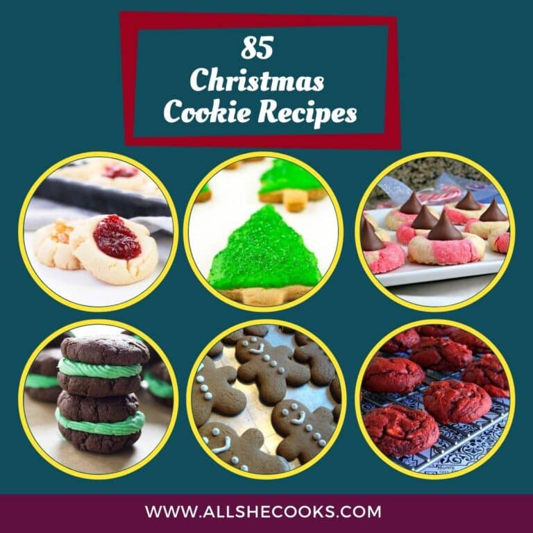 85 Christmas Cookie Recipes - All She Cooks