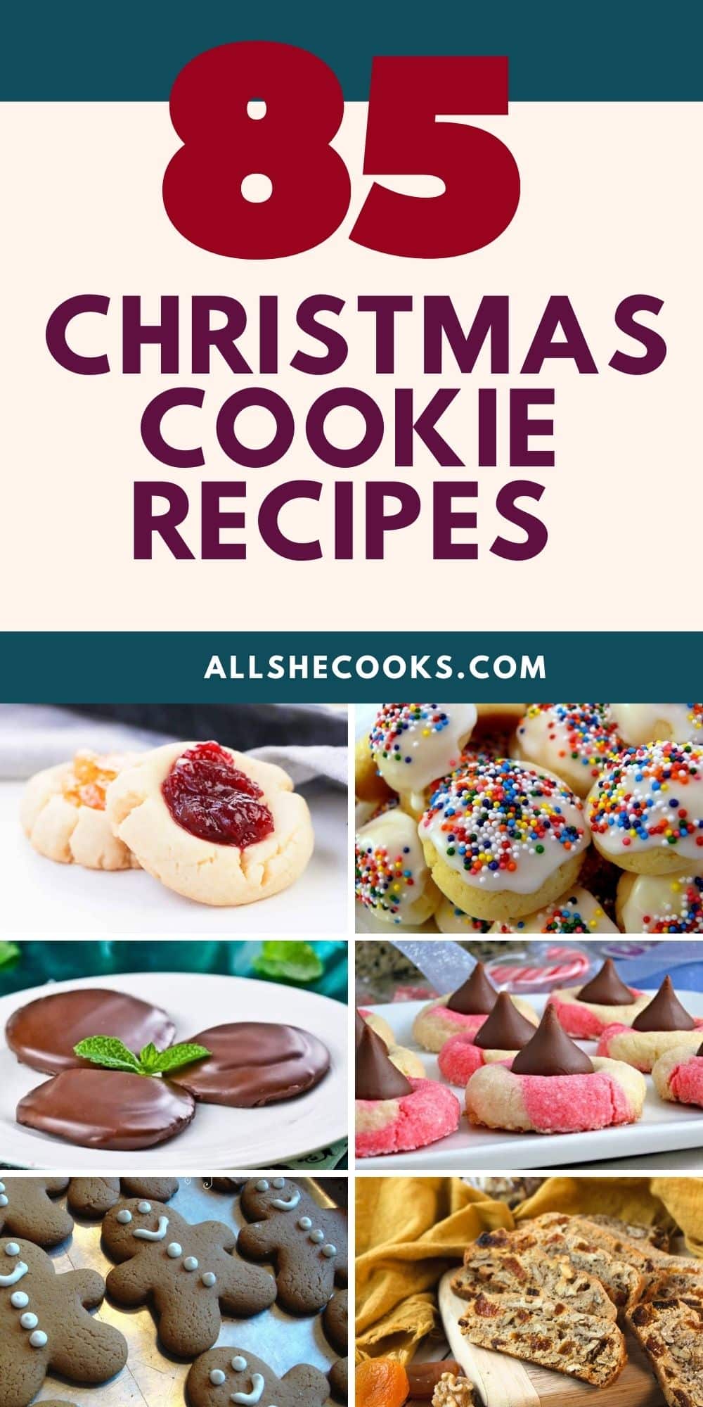 85 Christmas Cookie Recipes - All She Cooks
