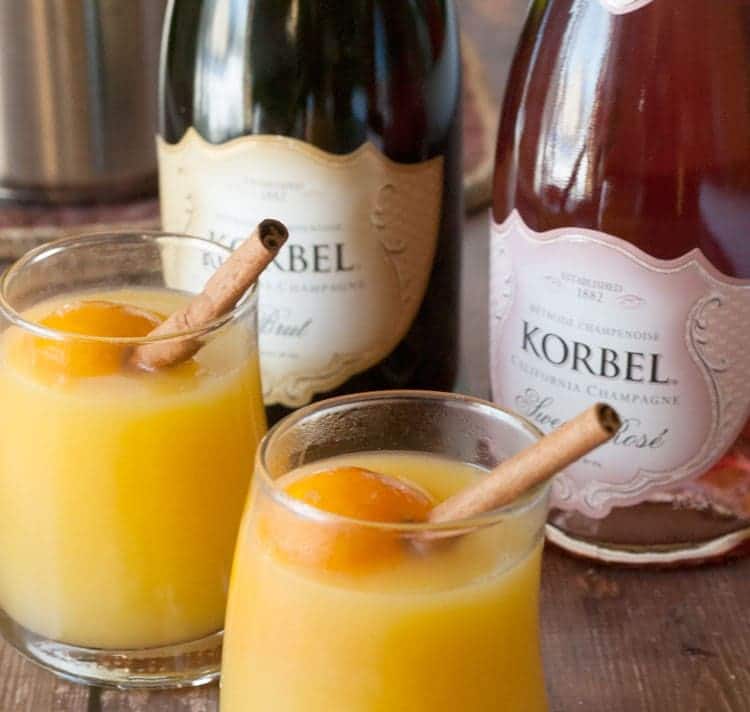 Recipe Mimosa Cocktail - Warmed and Mulled - All She Cooks