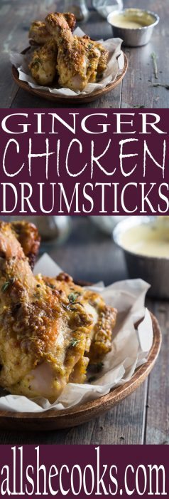 Ginger Fried Chicken Recipe - All She Cooks