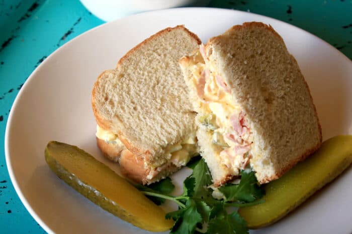 How to Make Boiled Eggs and Ham and Egg Salad Sandwiches