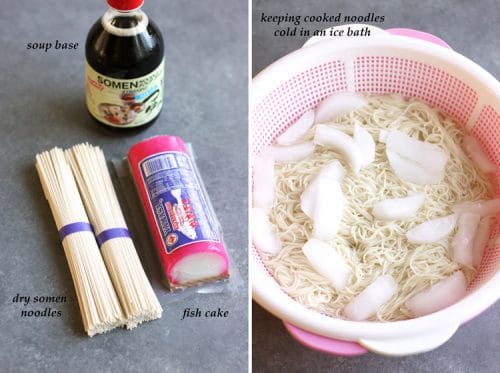 Quick & Easy Cold Somen Noodles - All She Cooks