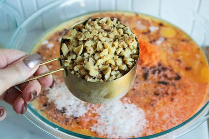 Carrot Cake Waffles - All She Cooks