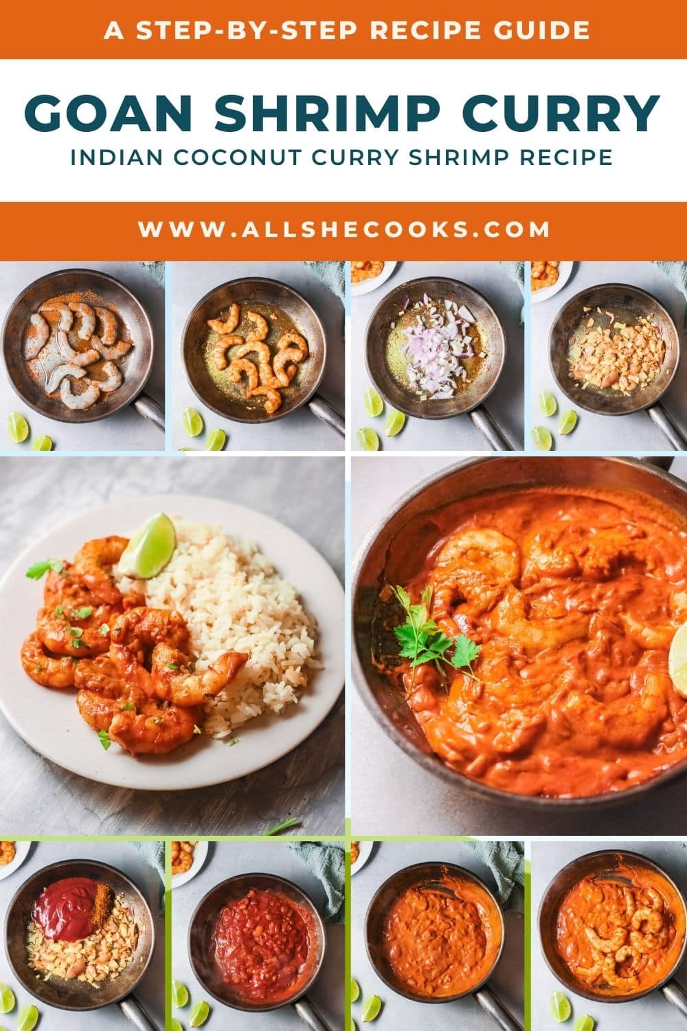 Goan Shrimp Curry—Indian Coconut Curry Shrimp - All She Cooks