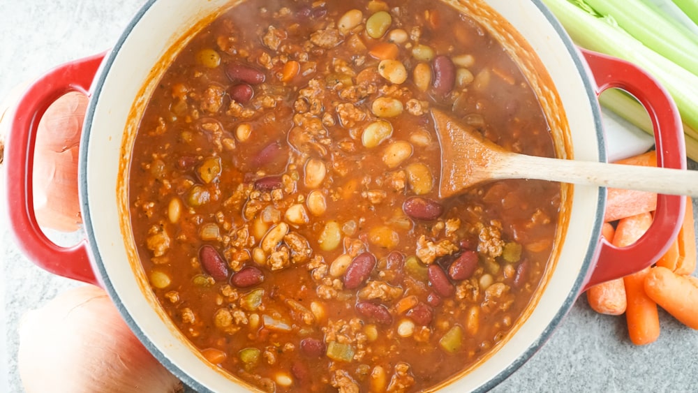 Copycat Panera Turkey Chili | Make it at Home! | All She Cooks