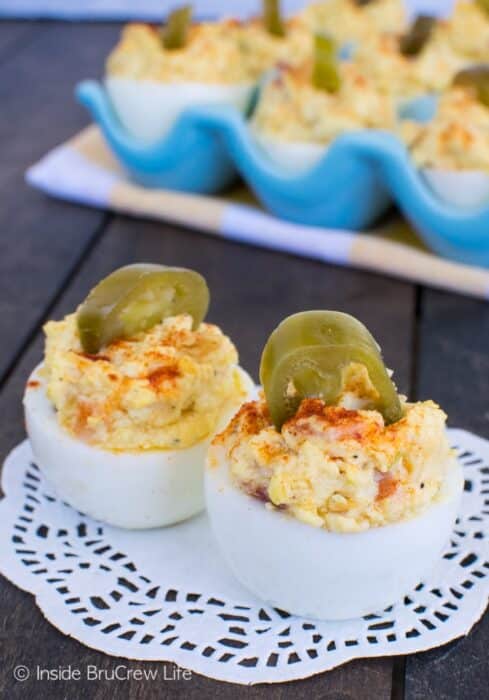 55+ Creative Deviled Egg Recipes - All She Cooks