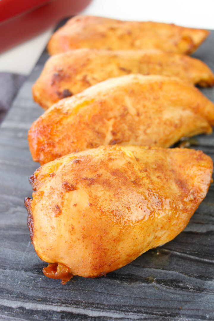 Easy Marinated Baked Chicken - Freezer Meal - All She Cooks
