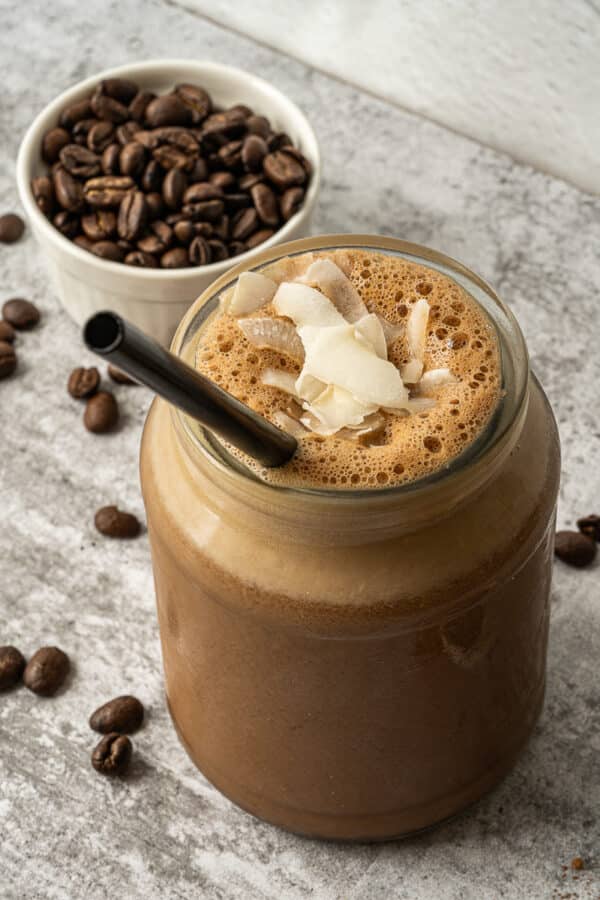 Chocolate Protein Shake - Easy Post-Workout Snack - All She Cooks