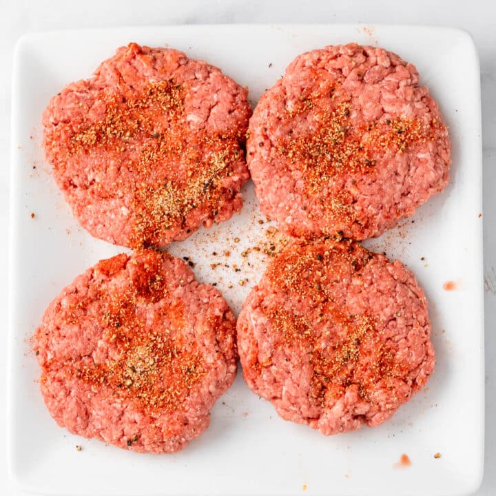 Homemade Burgers - Easy Dinner Recipe - All She Cooks