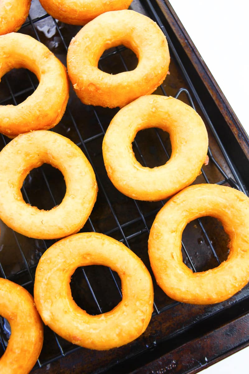 Easy Biscuit Donuts - All She Cooks