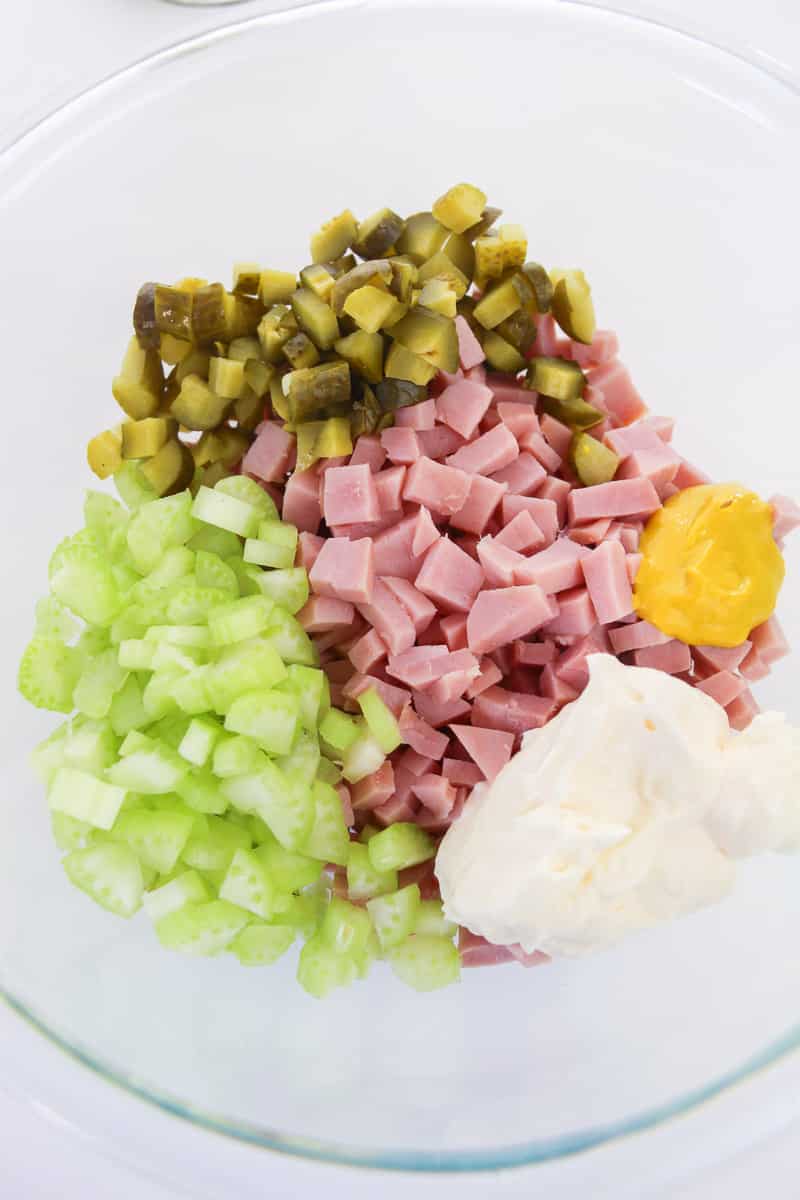 Old Fashioned Ham Salad - All She Cooks