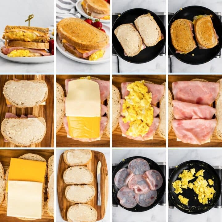 Moons Over My Hammy (Denny's Copycat Recipe) - All She Cooks