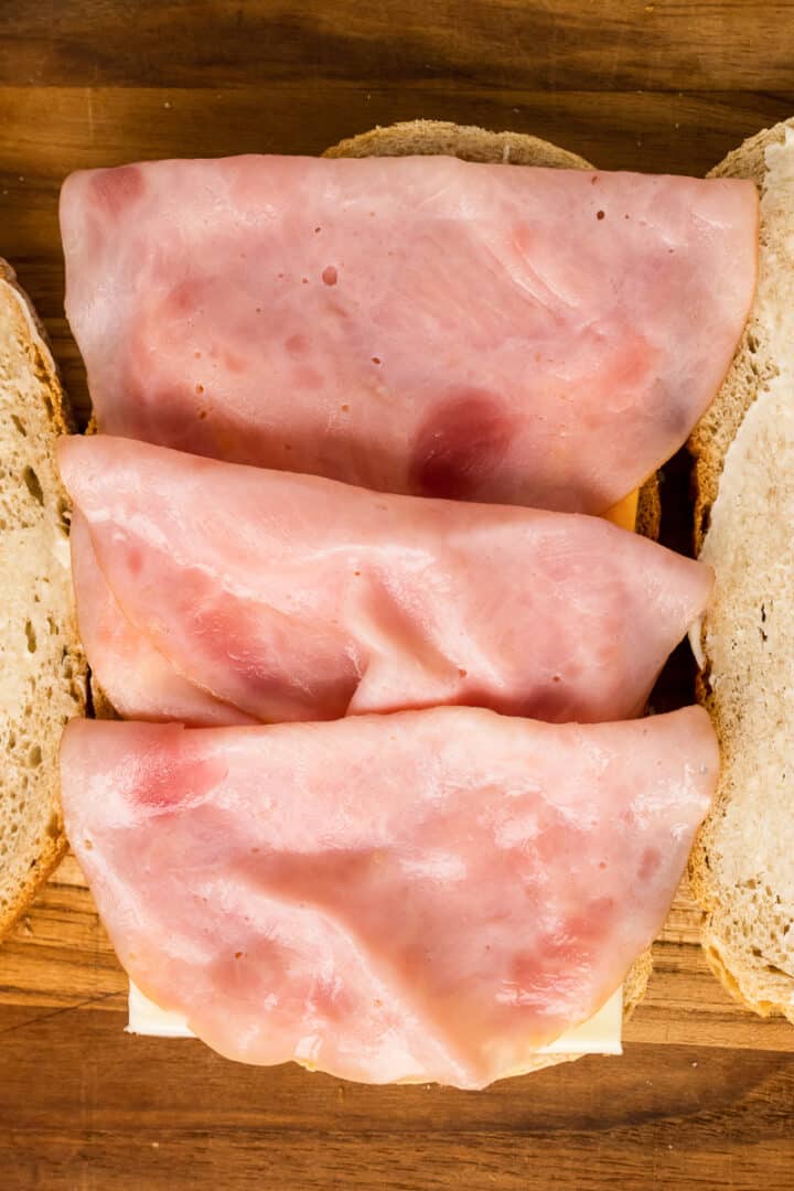 Moons Over My Hammy (Denny's Copycat Recipe) - All She Cooks