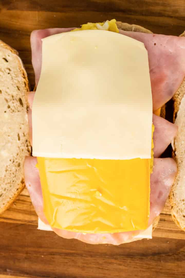 Moons Over My Hammy (Denny's Copycat Recipe) - All She Cooks