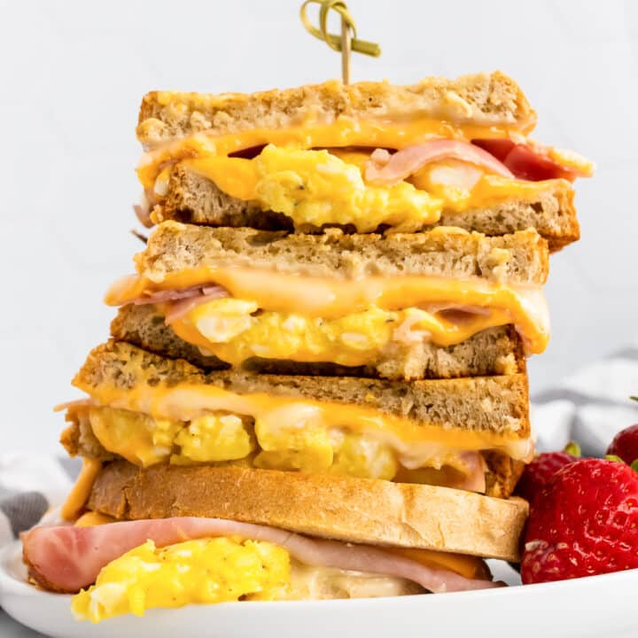 Moons Over My Hammy (Denny's Copycat Recipe) - All She Cooks