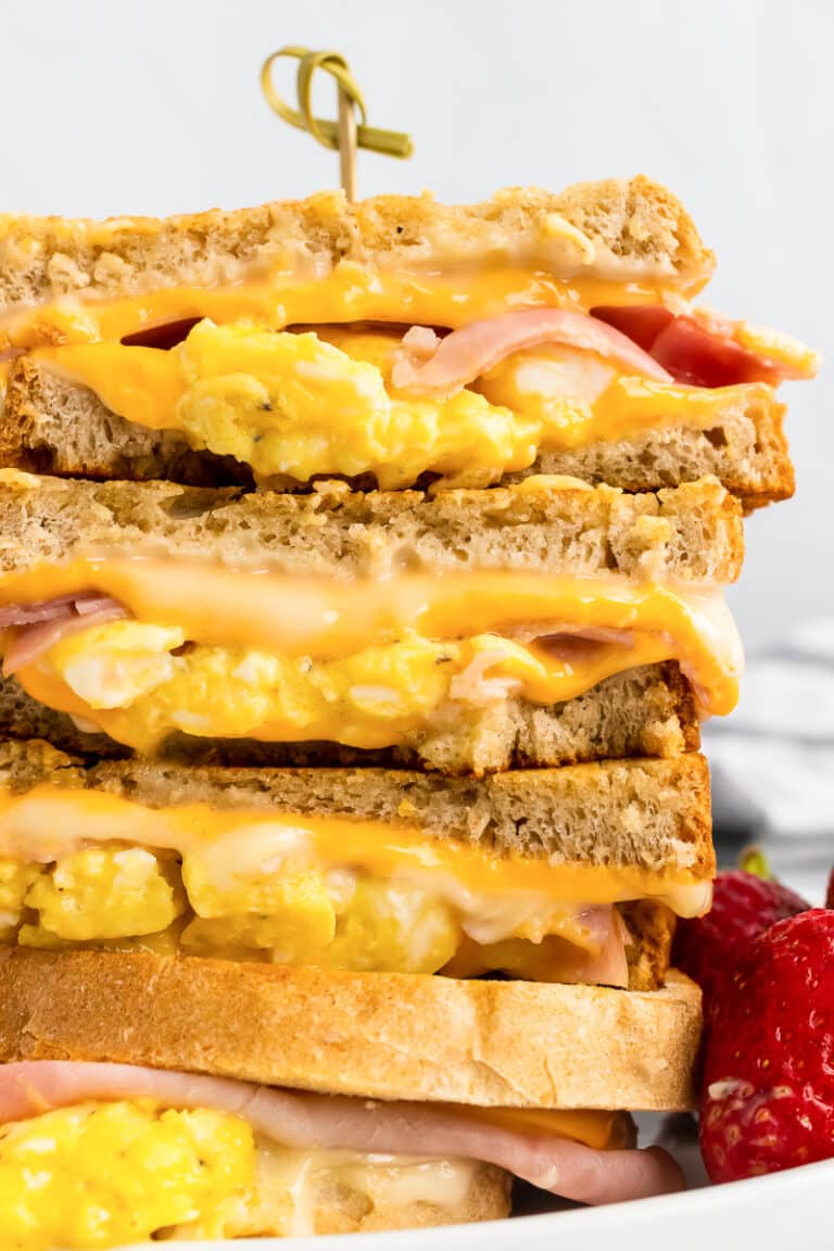 Moons Over My Hammy (Denny's Copycat Recipe) - All She Cooks