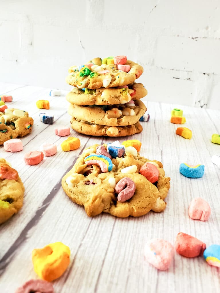 Lucky Charms Cookies - All She Cooks