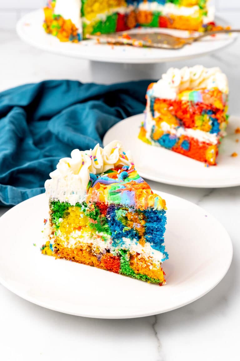 Tie Dye Cake - All She Cooks