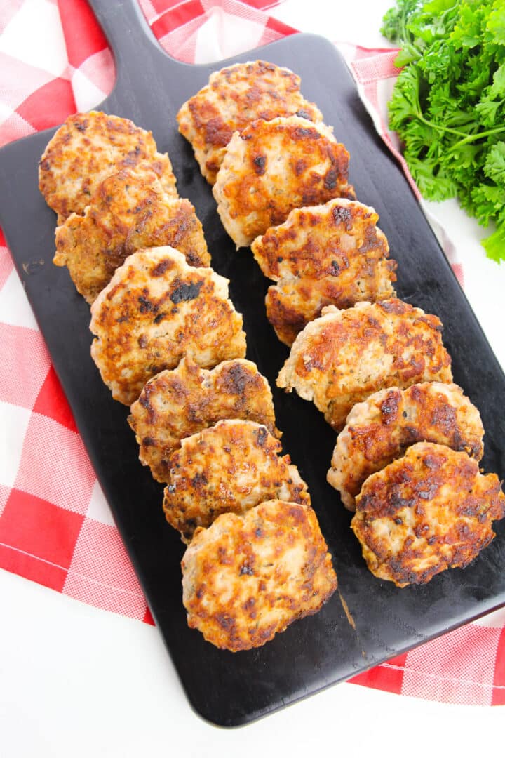 Homemade Breakfast Sausage Patties - All She Cooks