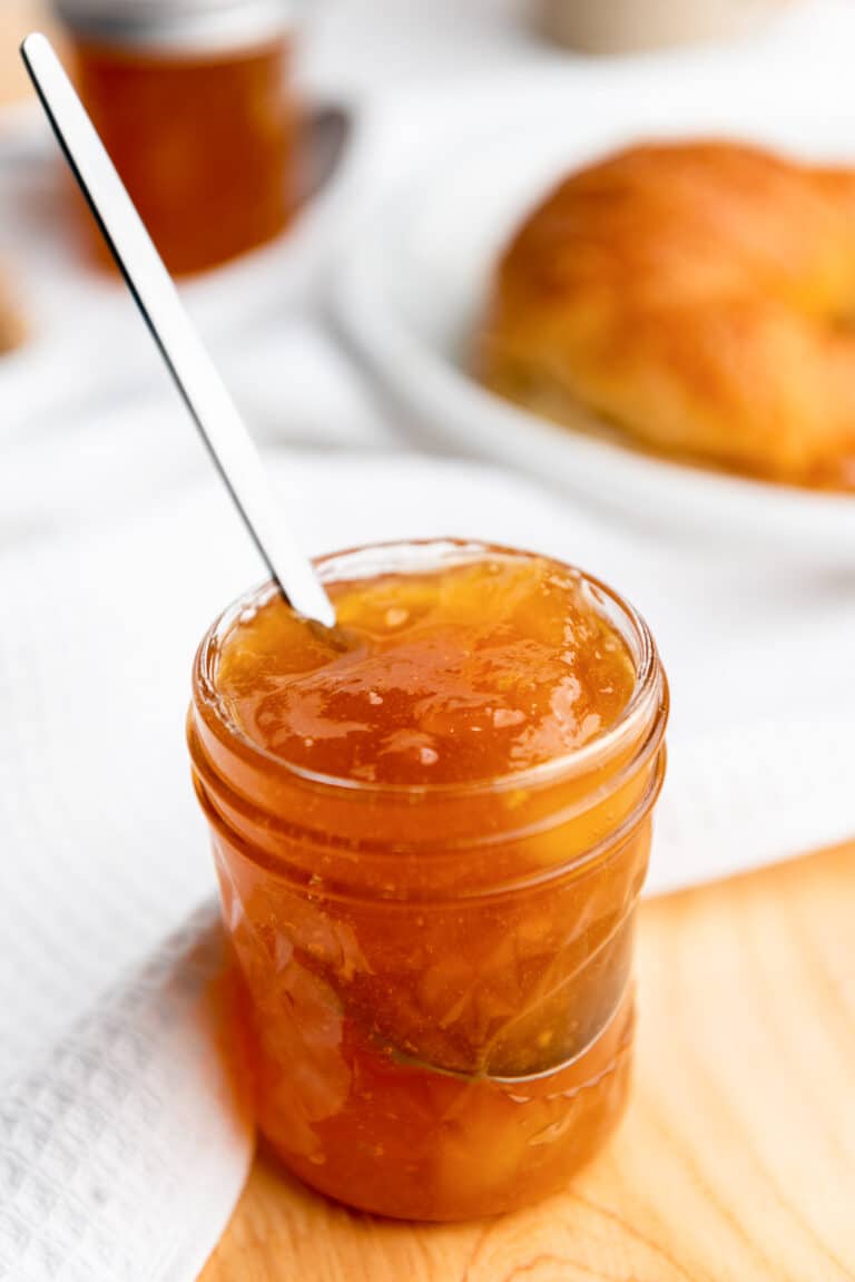Pear Ginger Jam - All She Cooks