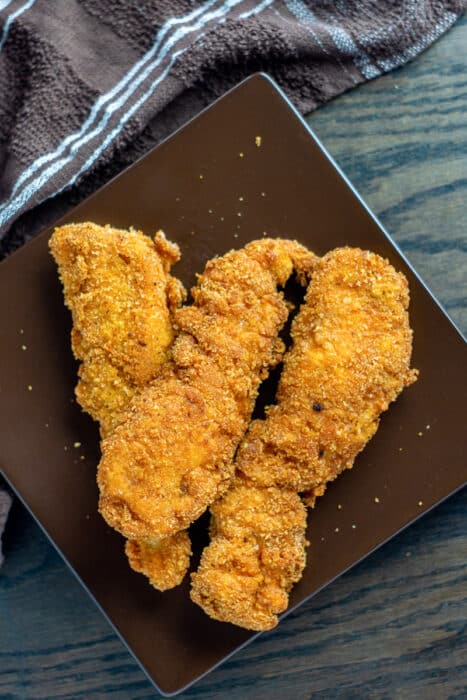 Homemade Spicy Chicken Tenders - All She Cooks