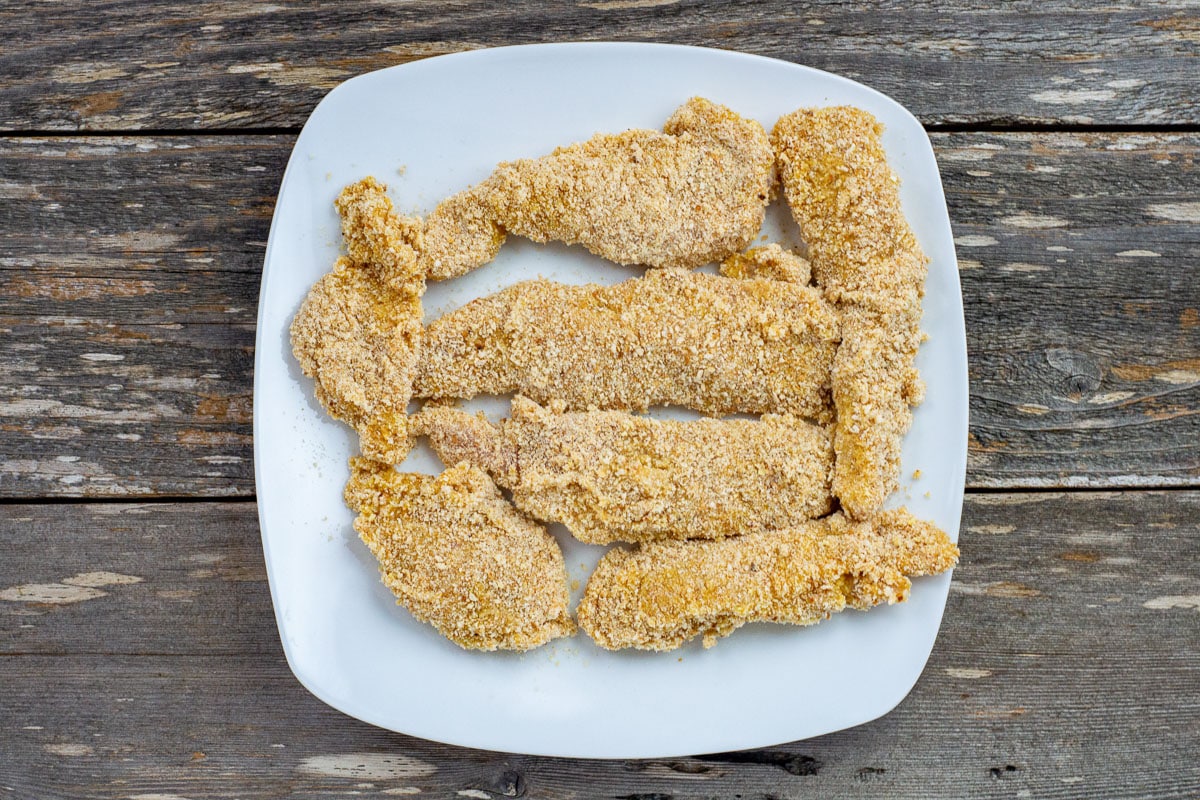 Homemade Spicy Chicken Tenders - All She Cooks