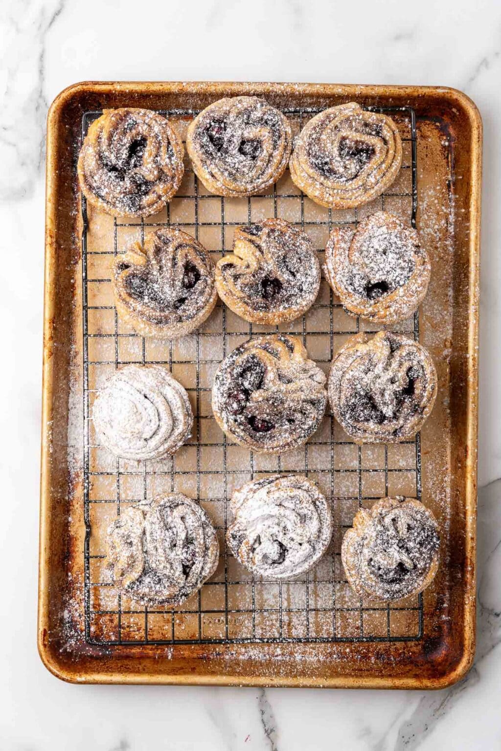 Blueberry Cruffins - All She Cooks